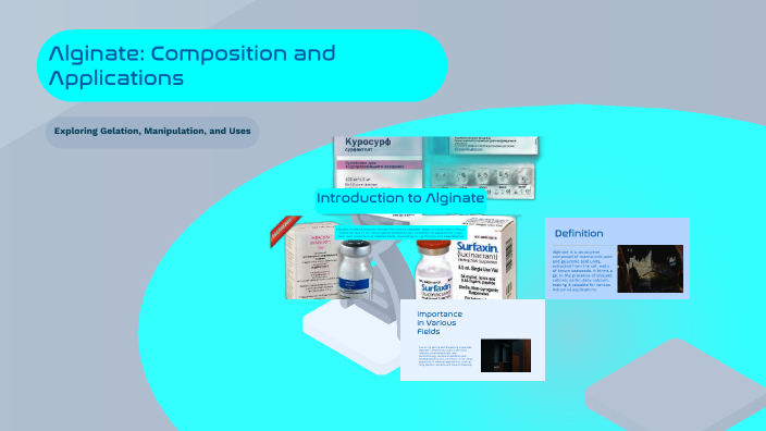 Alginate: Composition and Applications by Javeria Ansari on Prezi