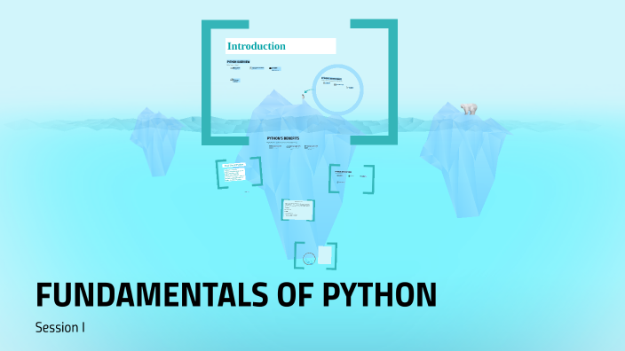 Introduction to Python by Sanjay G on Prezi