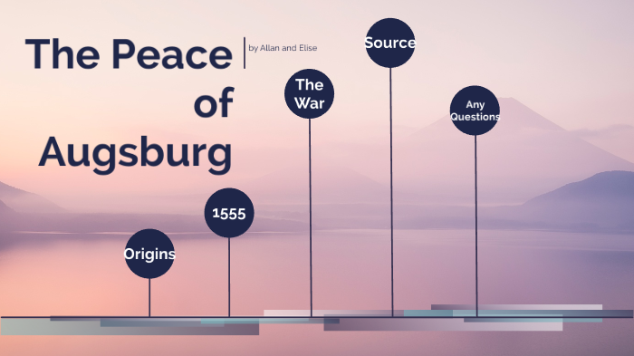The Peace of Augsburg by Allan Msema on Prezi