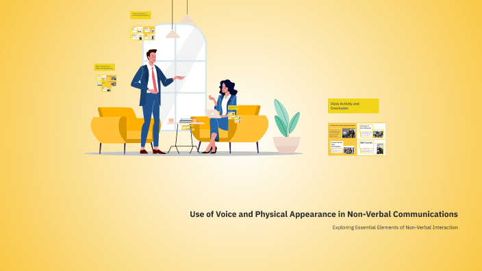 Use of Voice and Physical Appearance in Non-Verbal Communications by ...