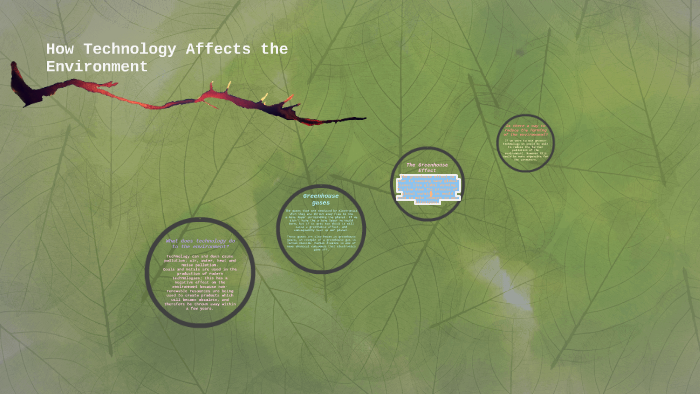 How Technology Affects the Environment by Jennifer Walton on Prezi