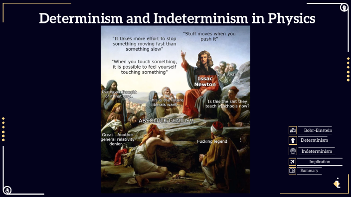 Determinism vs Indeterminism by Nik Aliff Qisthi Ahmad Qazzafi on Prezi