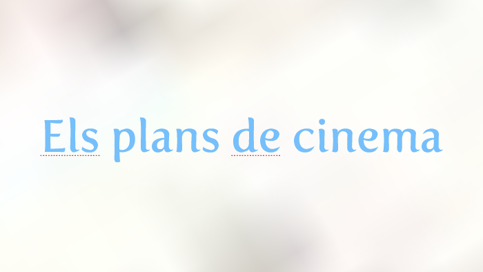 Els plans de cinema by Alberto Arbej on Prezi