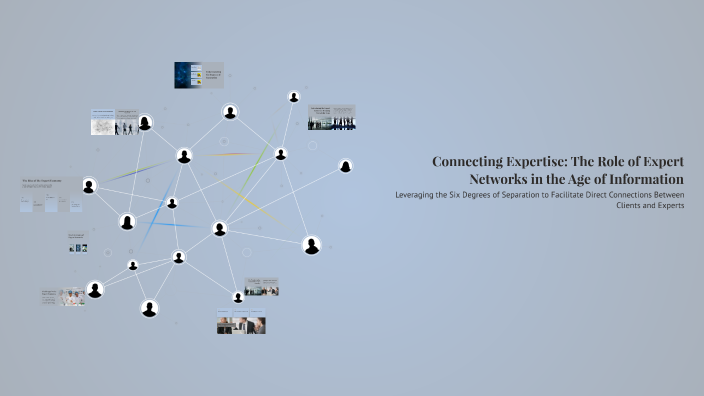 Connecting Expertise: The Role of Expert Networks in the Age of ...