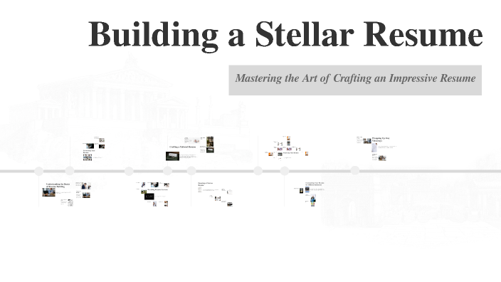 Building a Stellar Resume by Reuben Richard on Prezi