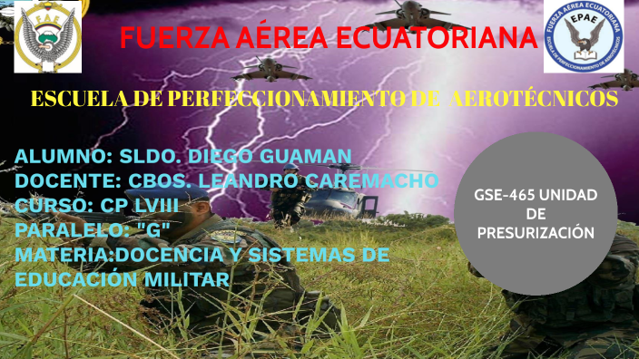 GSE-465 UNIDAD DE PRESURIZACIÓN by Diego Estalin Guamán Aimacaña on Prezi