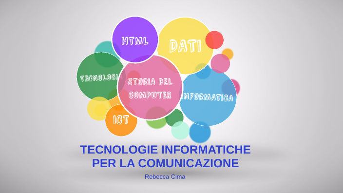 tecnologie informatiche per la comunicazione by Rebecca Cima on Prezi