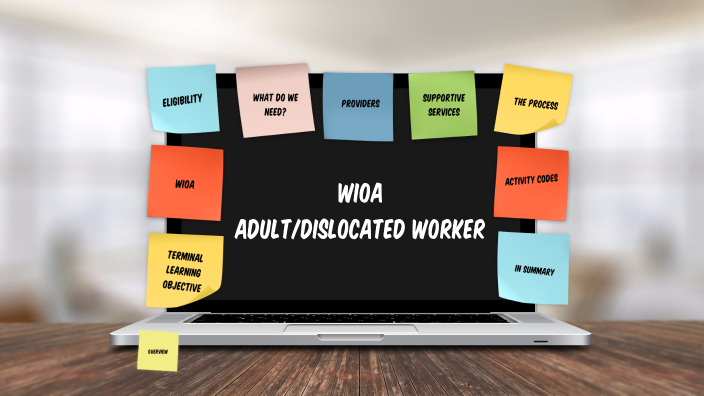 WIOA - Adult Dislocated Worker by Xavier DeBrough on Prezi