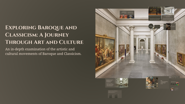 Exploring Baroque and Classicism: A Journey Through Art and Culture by ...
