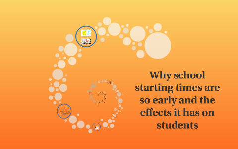 Why school starting times are so early and the effects it ha by Emma O ...
