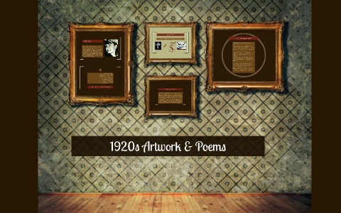 1920s Artwork & Poems by christie cooper