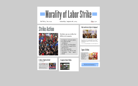 Morality of Labor Strike by April Dela Cruz on Prezi