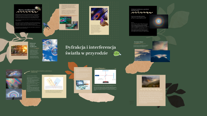Light Diffraction and Interference in Nature by Agnieszka Dżoń on Prezi