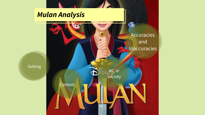 Mulan Disney Movie Analysis by Meghana Sivabalan on Prezi