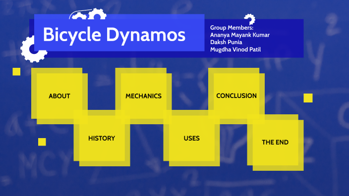 Science Fair - A Bicycle Dynamo by Mugdha Vinod Patil 16DPGA0196 on Prezi