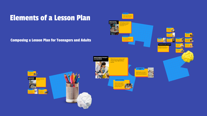 Elements of a Lesson Plan by Bryan Cabezas on Prezi