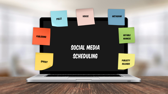 Social media scheduling by Alana Goldberg on Prezi