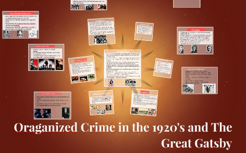 Oraganized Crime in the 1920's and The Great Gatsby by Ian Lewis on Prezi
