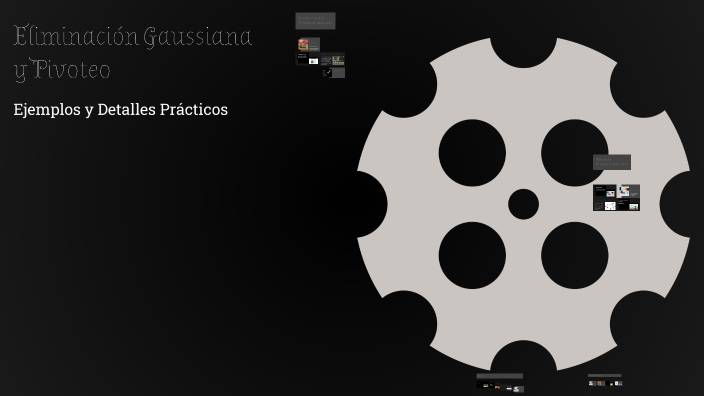 Eliminación Gaussiana y Pivoteo by Pau fut31 on Prezi