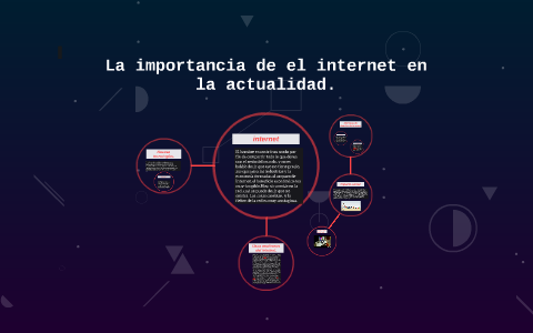 La importancia de el internet en la actualidad. by maria jose cepeda on ...