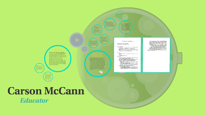 Carson McCann - New Haven Interview by Carson McCann on Prezi