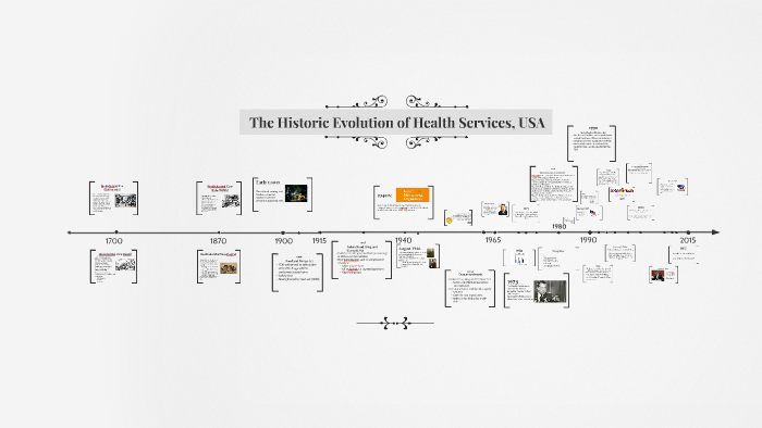 The Historic Evolution of Health Services in the USA by Yessica ...