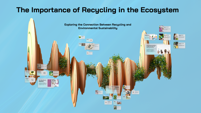 The Importance of Recycling in the Ecosystem by Gandhi Kailash Kirtilal ...