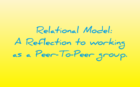 The Peer-To-Peer Leadership Model by Jessica Brown on Prezi