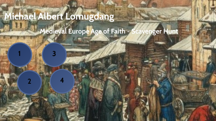 Medieval Europe Age of Faith - Scavenger Hunt by Michael Albert ...
