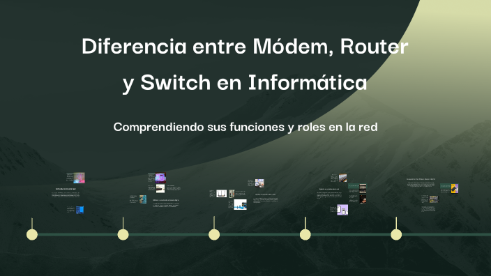 Diferencia entre módem, router y switch en informática by Jorge ...