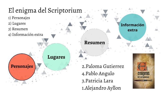 El enigma del scriptorium by Paloma Guti rrez Berm dez on Prezi