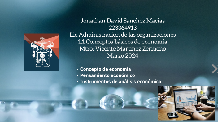 Jonathan David Sanchez Macias 223364913 1.1 Conceptos básicos de ...