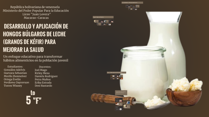 DESARROLLO Y APLICACIÓN DE HONGOS BÚLGAROS DE LECHE (GRANOS DE KÉFIR ...