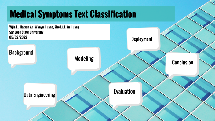 Medical Symptoms Text Classification by Zhe Li on Prezi