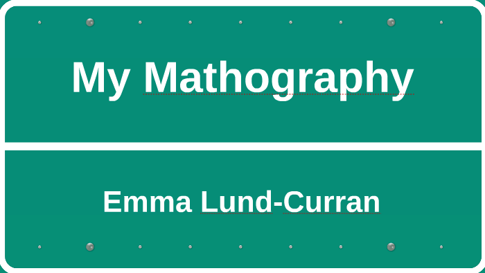 My Mathography by on Prezi