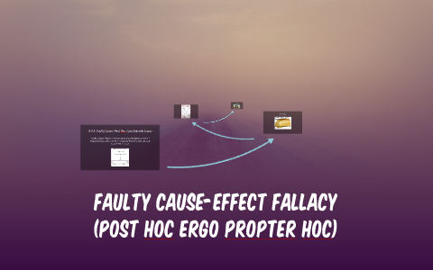 Faulty Cause-Effect Fallacy by Melissa Garcia on Prezi