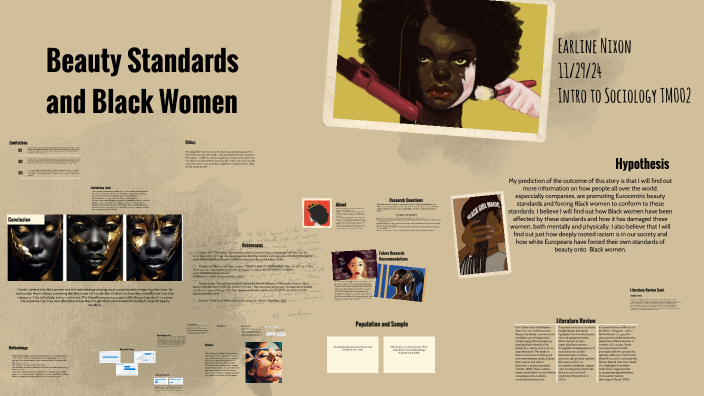The Influence of Eurocentric Beauty Standards on Black Women by Earline ...