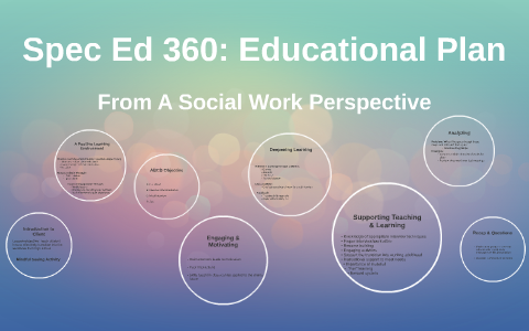 Spec Ed 360: Educational Plan by Jeannie Johnson on Prezi