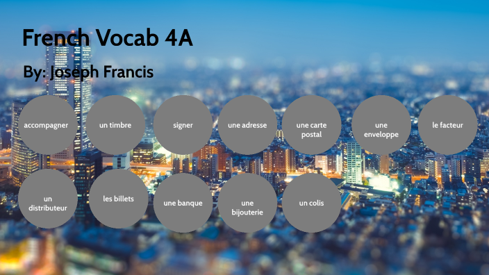 French Project by Joseph Francis on Prezi