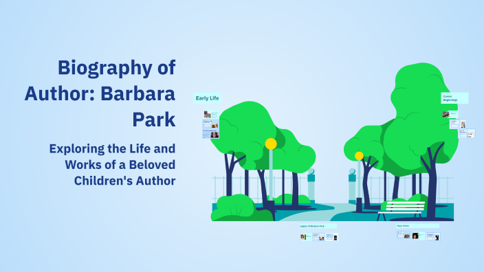 Biography of Author: Barbara Park by Lily Miller on Prezi