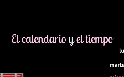 El calendario y el tiempo by Randi Burris on Prezi
