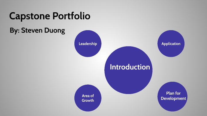 capstone portfolio by on Prezi