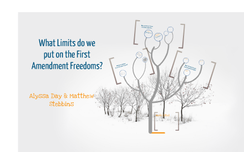 Limit on first amendment freedoms by Alyssa Day on Prezi