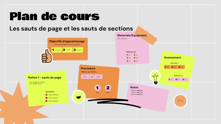 Saut de page et saut de section dans Word by Lorrie Maranda on Prezi