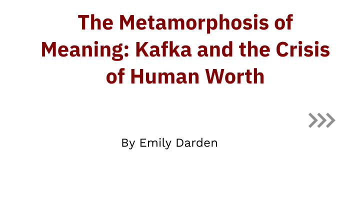 Emily Darden Kafka Subtext Analysis by Emily Darden on Prezi