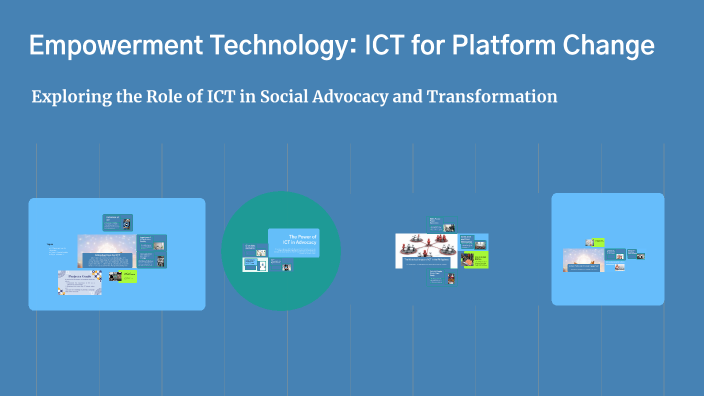 Empowerment Technology: ICT for Platform Change by Mary Jasmine ...