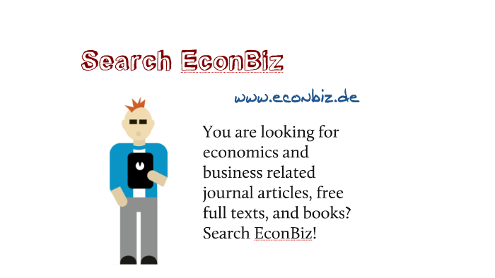 EconBiz - Journals, Working Papers & Conferences in Business Studies ...