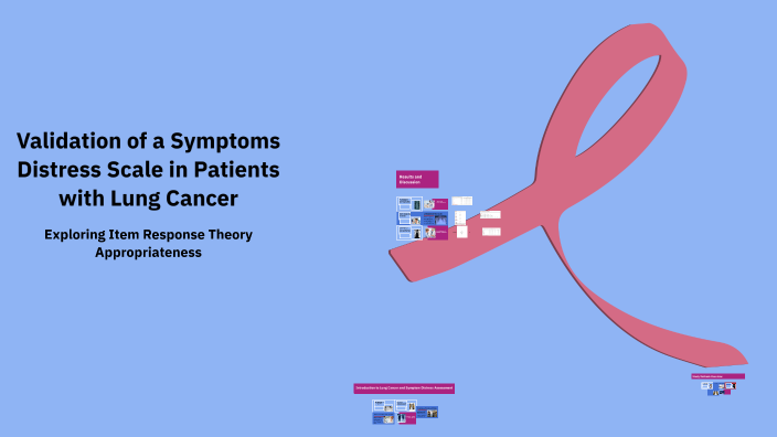 Validation of a Symptoms Distress Scale in Patients with Lung Cancer by ...