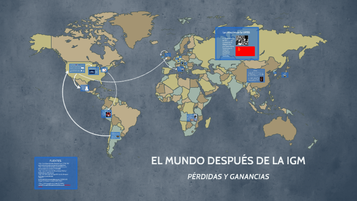 EL MUNDO DEPUÉS DE LA IGM by Ricardo Carbajal