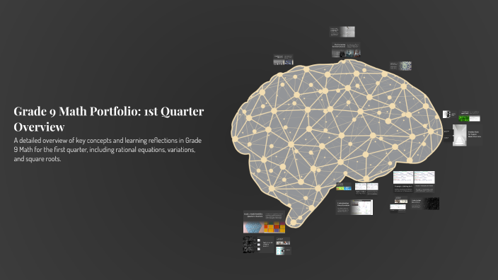 Grade 9 Math Portfolio: 1st Quarter Overview by J A Batenga on Prezi